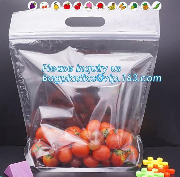 fruits cherries special vent holes packaging poly bag with zip lock ...