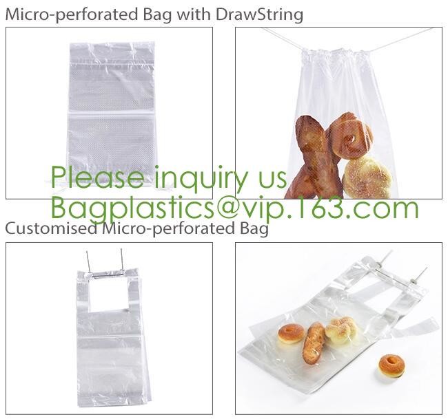 Microperforated PP Material Bakery Bag,hot perforated five layers POF ...