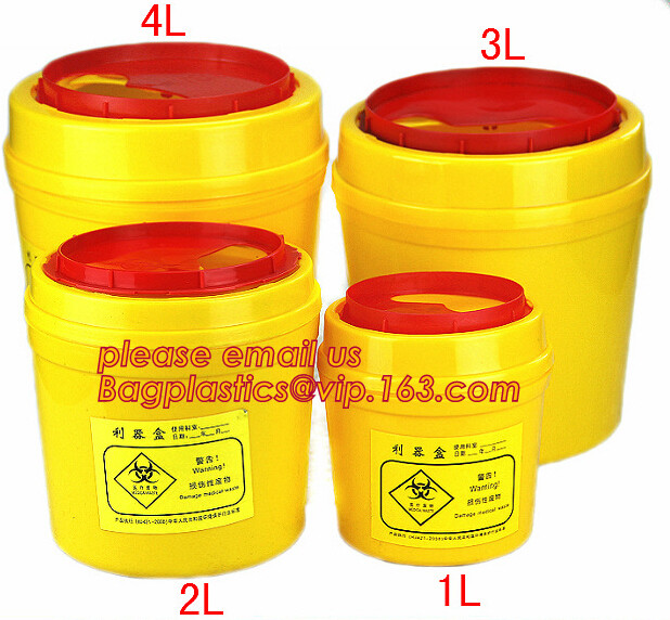 Rectangle safe sharp container, Medical Disposal Bin Sharp /Safe SharpS Containers plastic ...