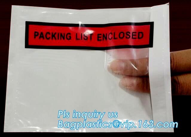 TNT DHL shipping packing list document envelopes, packing list padded ...