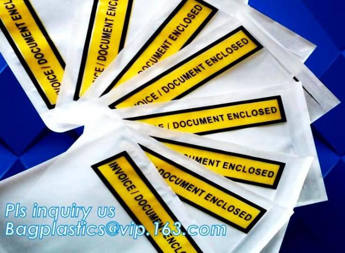 TNT DHL shipping packing list document envelopes, packing list padded ...