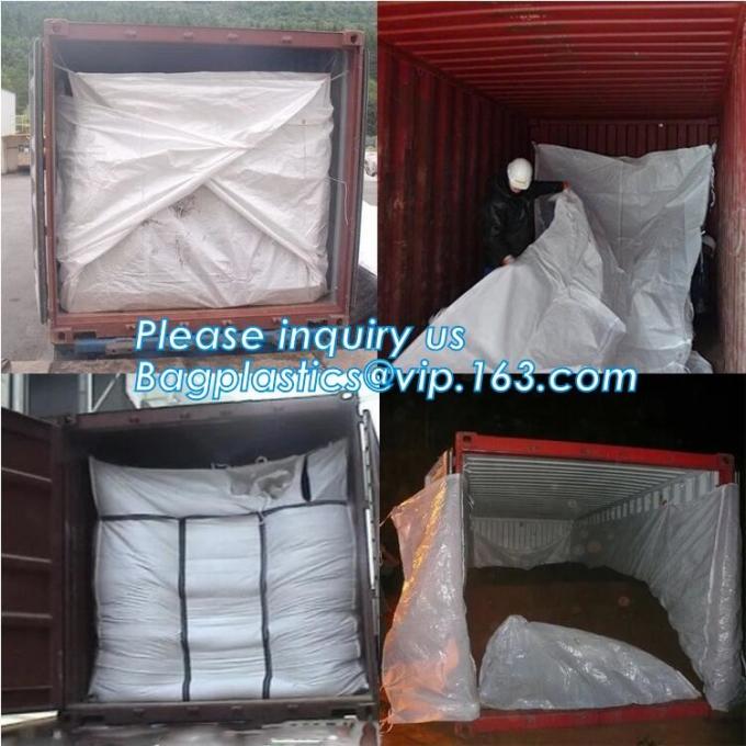 20 yard drawstring black dumpster container liners for waste transport,stripe high quality ...
